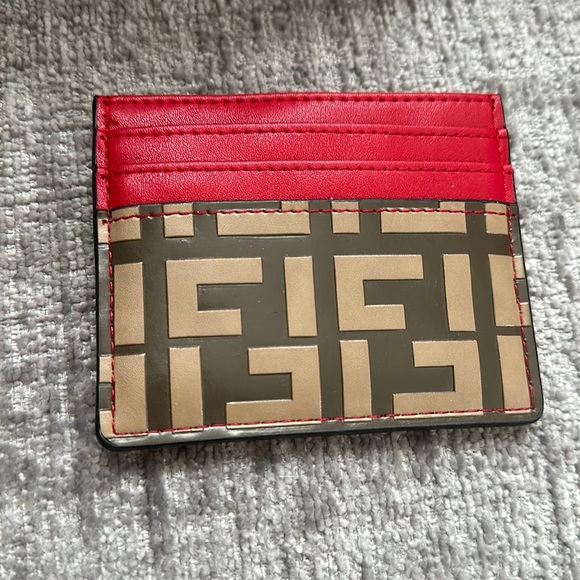 Bags | Ff Card Case Faux Leather | Poshmark